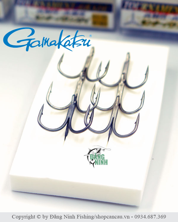 Lưỡi 3 tiêu Gamakatsu Treble SP/MH - 67631